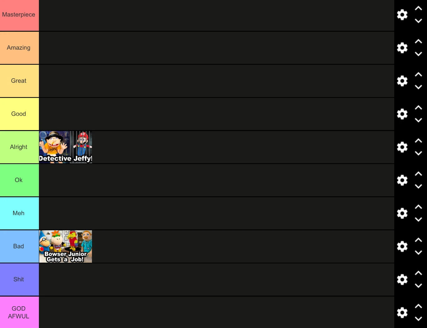 Detective Jeffy was placed on alright, vote where to place black Yoshi ...