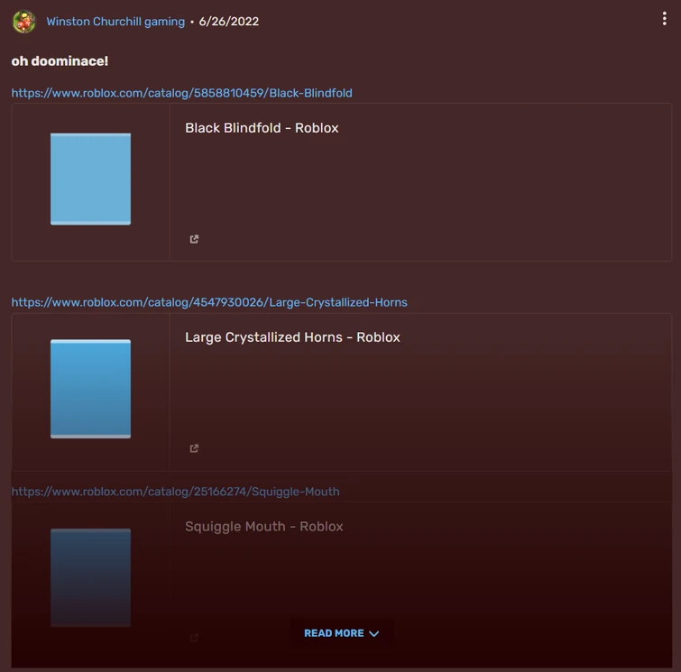 What was the cringiest/most embarrassing Roblox outfit you wore? | Fandom