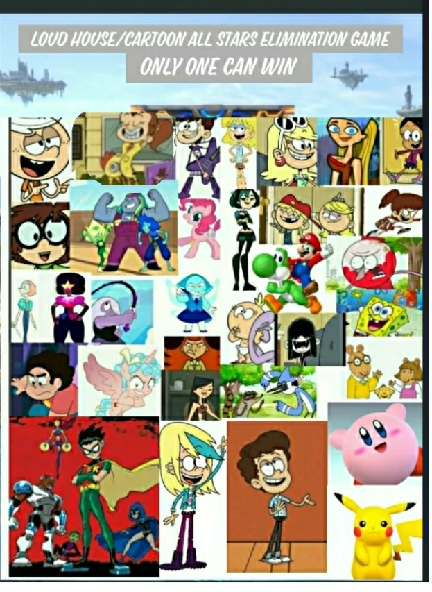 I made the all star elimination poster this is a poster photo collage i ...