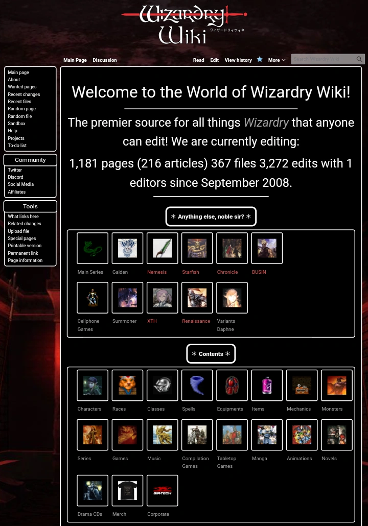 Why Wizardry Wiki in Fandom has already been abandoned | Fandom