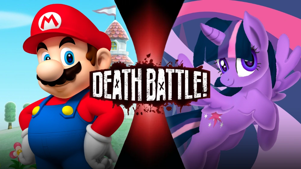 "Superstar Saga" Mario VS Twilight Sparkle (Super Mario vs MLP ...