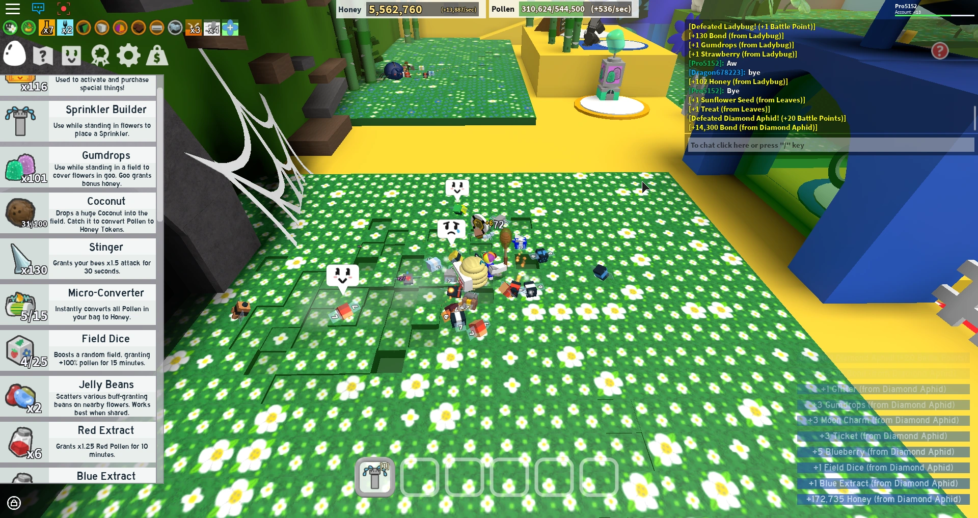 Loot from diamond aphid | Fandom