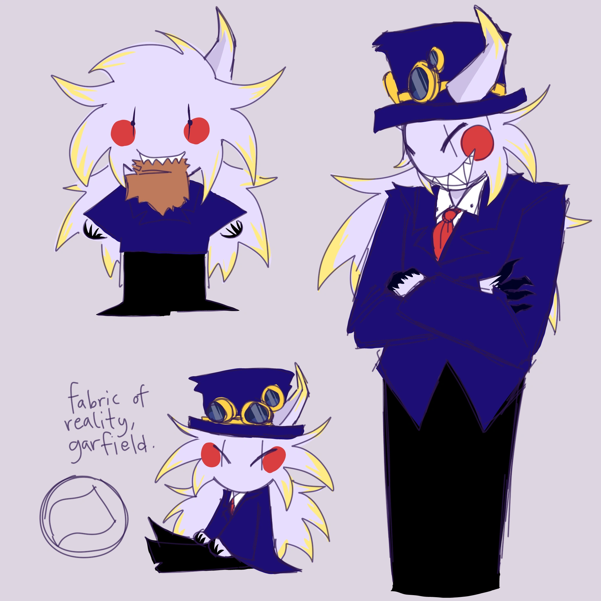 fabric of reality, garfield | Fandom