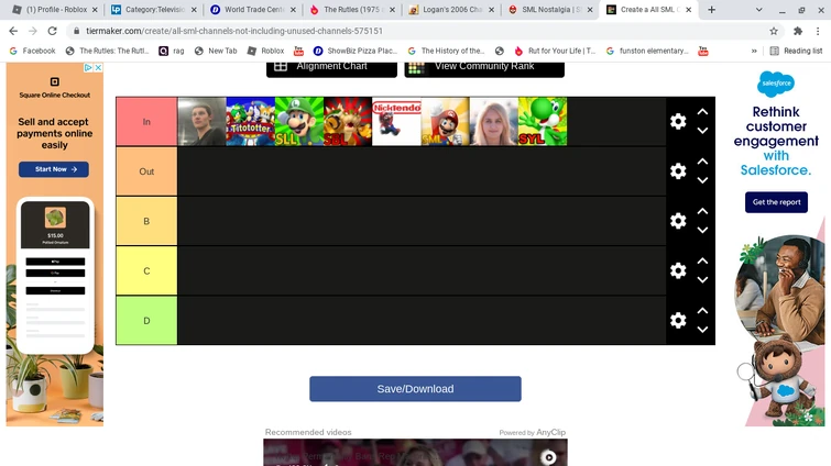 SML Channel Tier List | Fandom