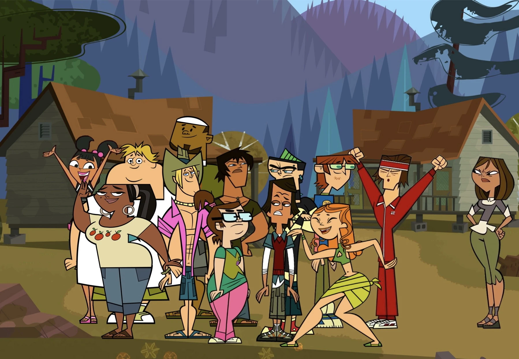 I made a poster of all the remaining characters (plus Tyler because he ...