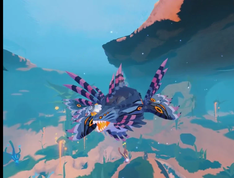 the mighty leviathan swims in on this update!! (eigion anims) | Fandom
