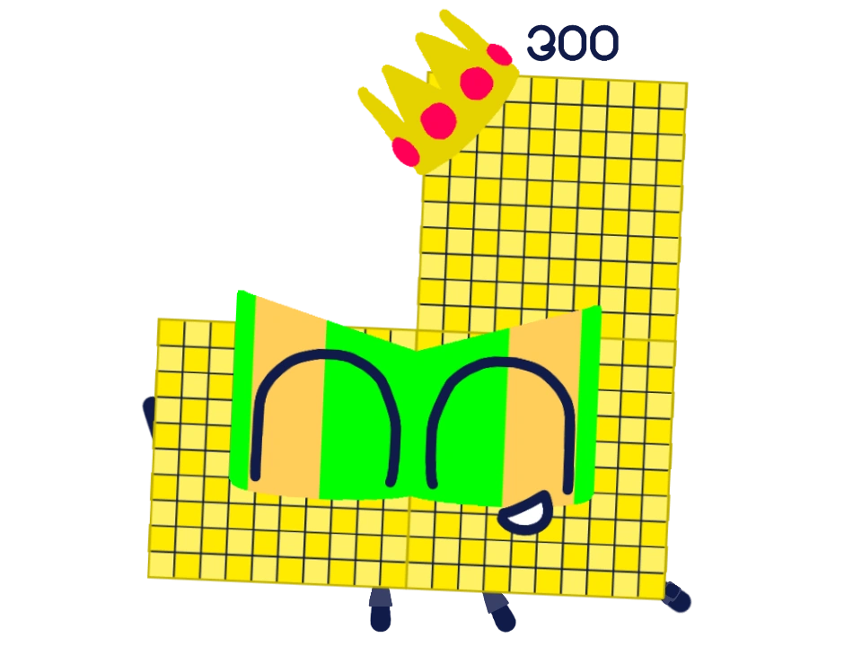 Fan-Made Numberblock 300 | Fandom