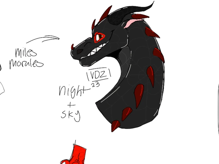 A drawing from a magma board thing | Fandom