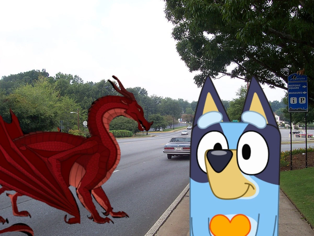 A galley. Bluey and Sunset [Bluey's sky wings] | Fandom