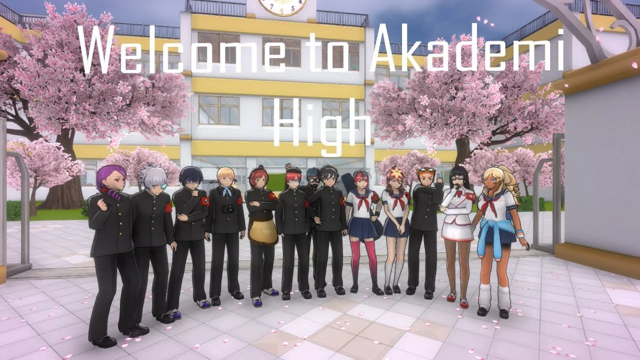 Original Welcome to Akademi High School Video | Fandom