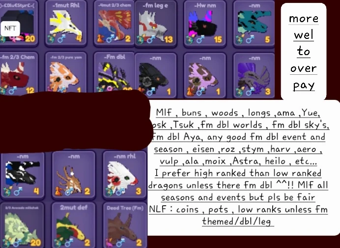 INVENTORY AUCTION ^^!!(pls read) | Fandom