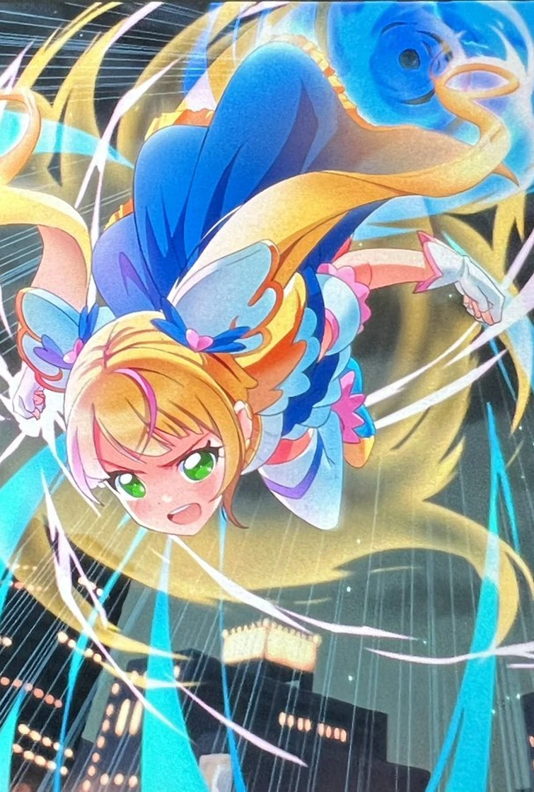 I heard Cure Sky Power-Up Form appeared at Thanksgiving of Hirogaru Sky ...