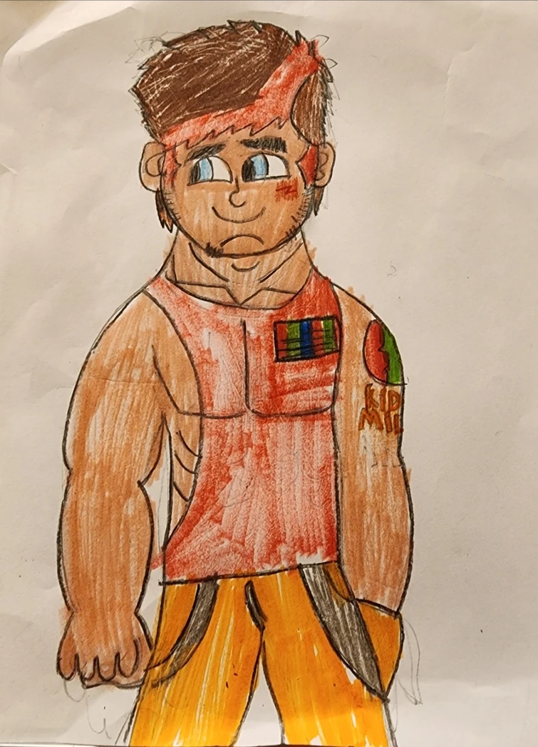 My drawing of Andrew | Fandom