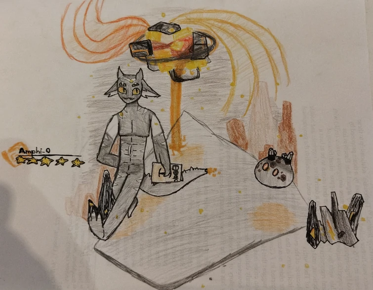 Fanmade Genshin Impact character - Amphi-O | Fandom