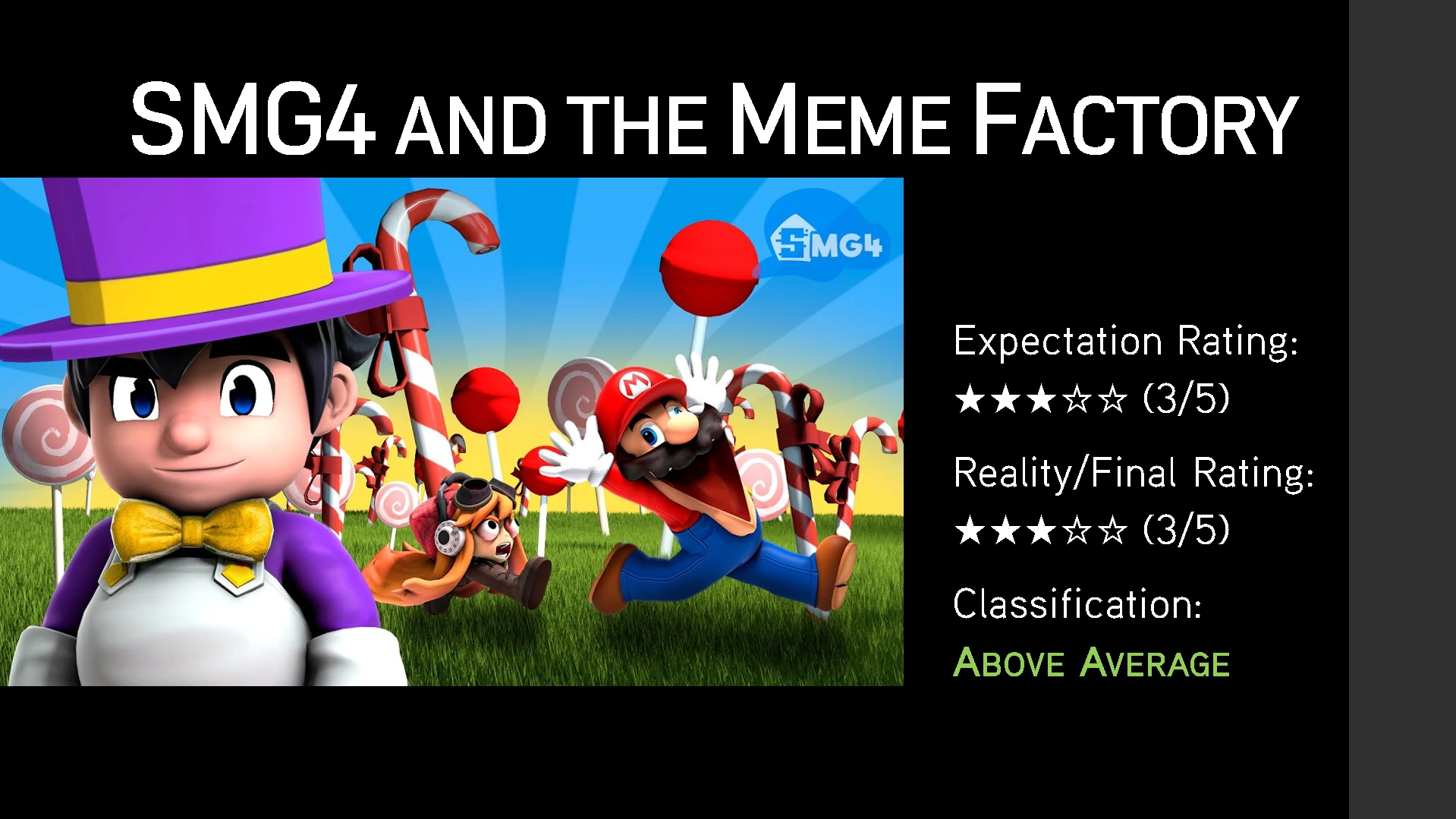 Lancer Reviews: SMG4 and the Meme Factory | Fandom