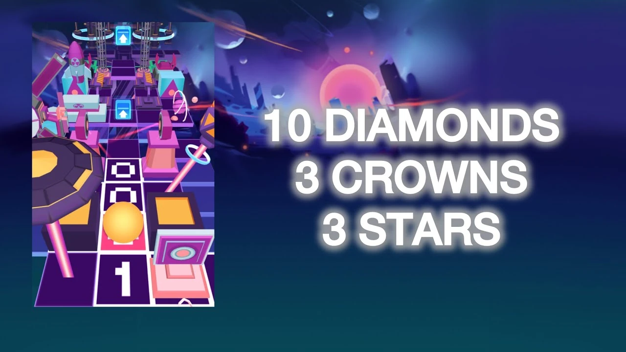 Rolling Sky Remake Level 1 | Space Core | Fandom