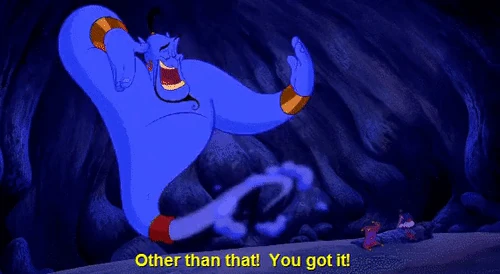 Genie's 3 wishes | Fandom