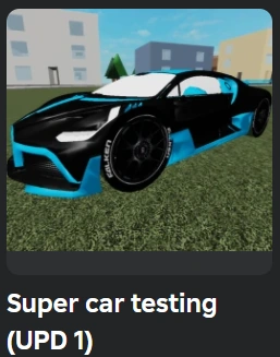 Super car testing (UPD 1) | Fandom
