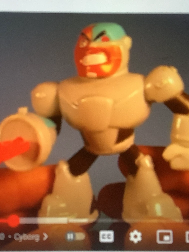 Cyborg as a sonic drive thru toy | Fandom