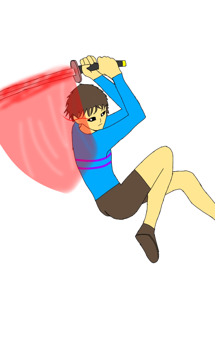 Soulless!Frisk with a sword | Fandom