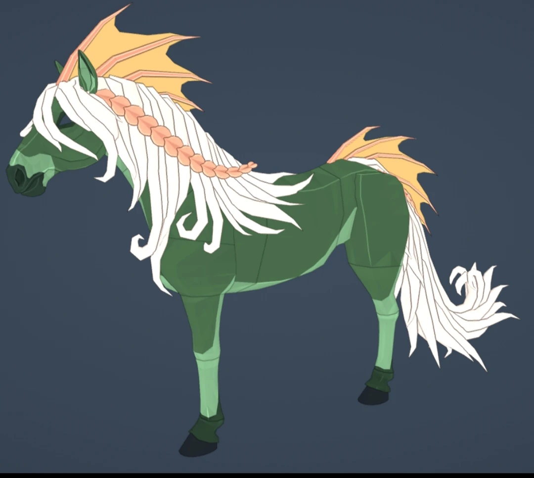 Im really loving this kelpie mane and tail | Fandom