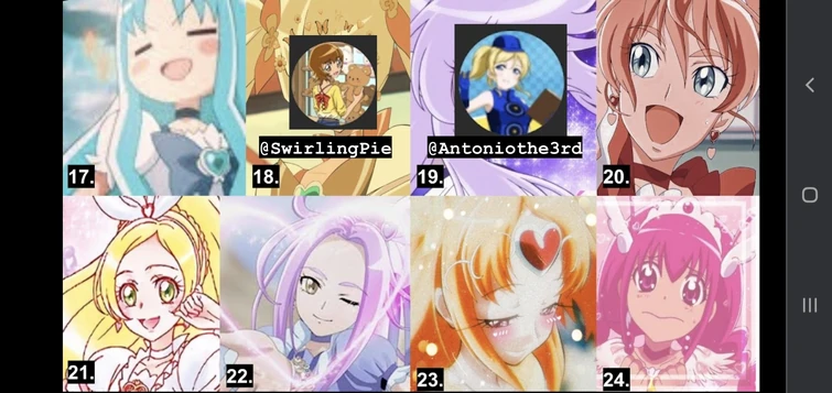 Precure icon board update | Fandom