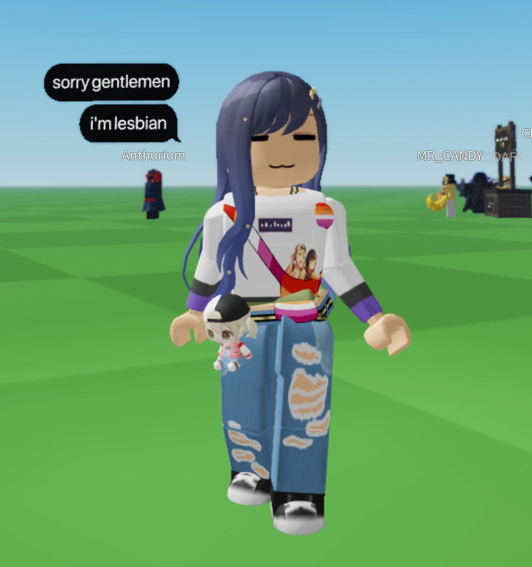 Someone gimme robux, I must make my masterpiece that is Lesbian An 🥺 ...