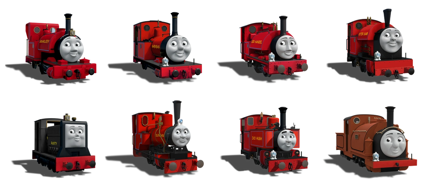 Skarloey Engines Engines RWS Liveries | Fandom