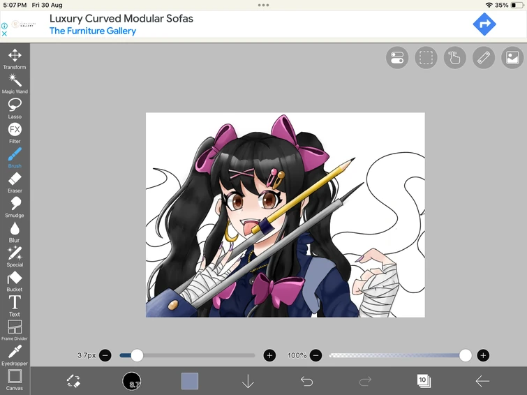 gaiyu tomioka drawling | Fandom