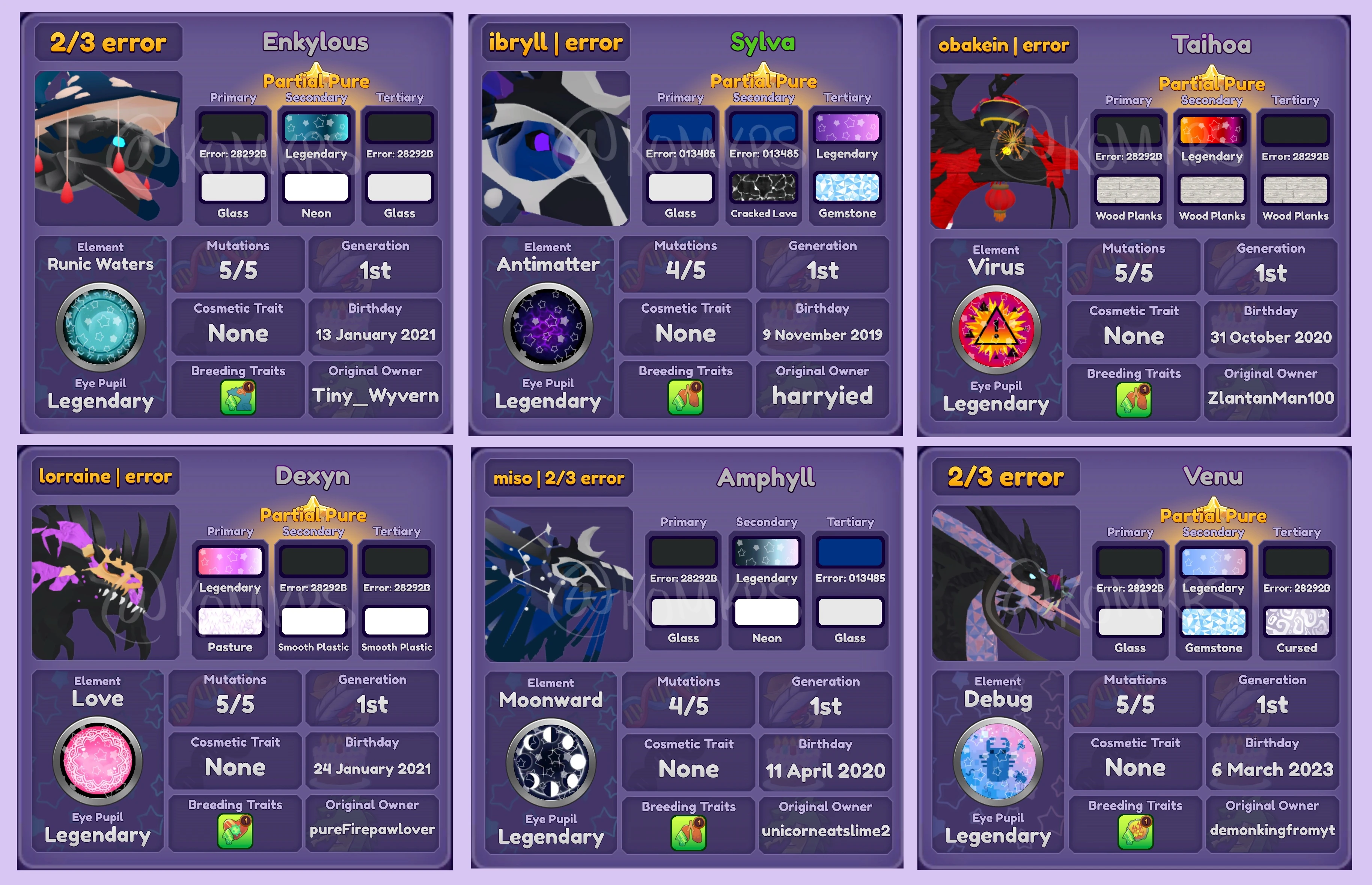 trading/selling 2/3 errors | Fandom