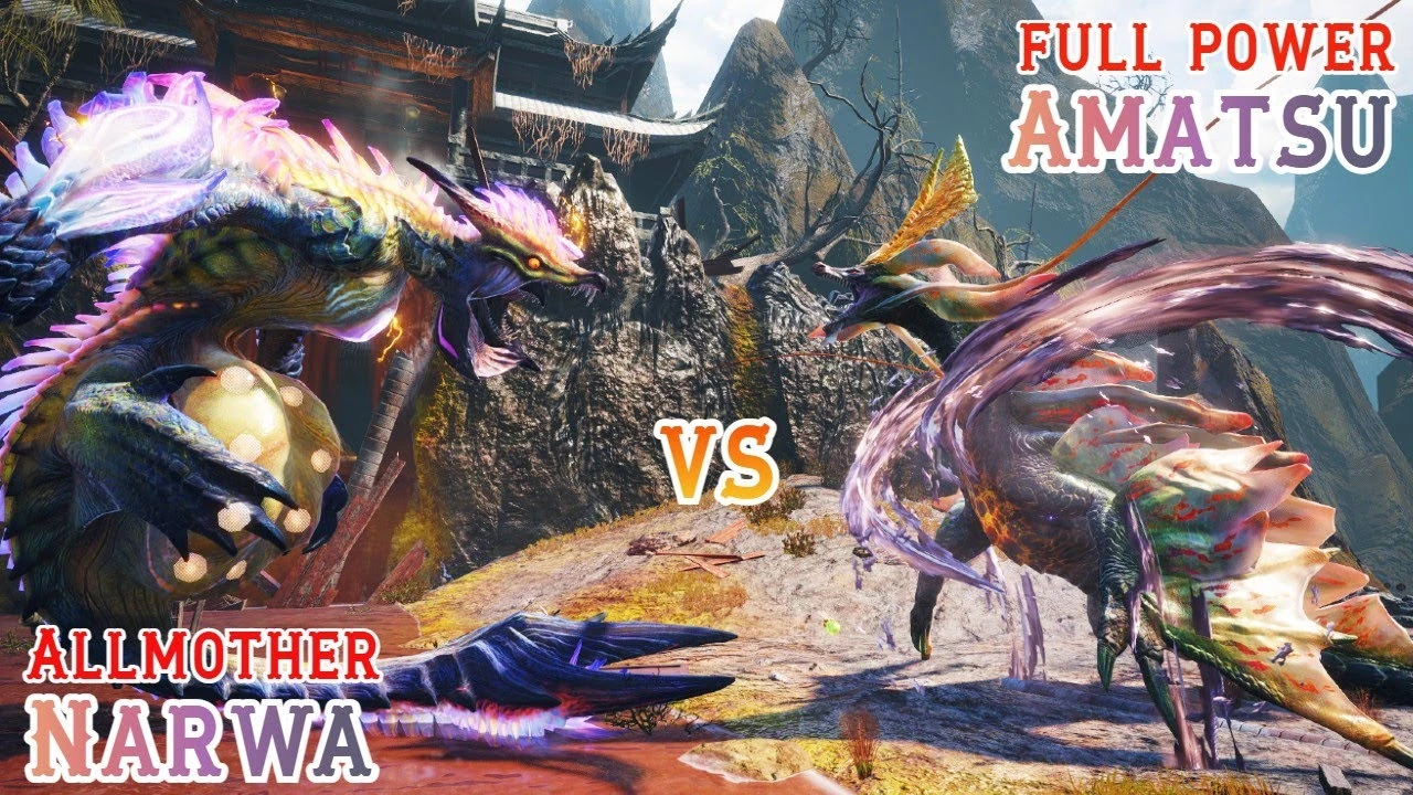 The Storms Approach Once More! Amatsu VS Allmother Narwa Full Rematch ...