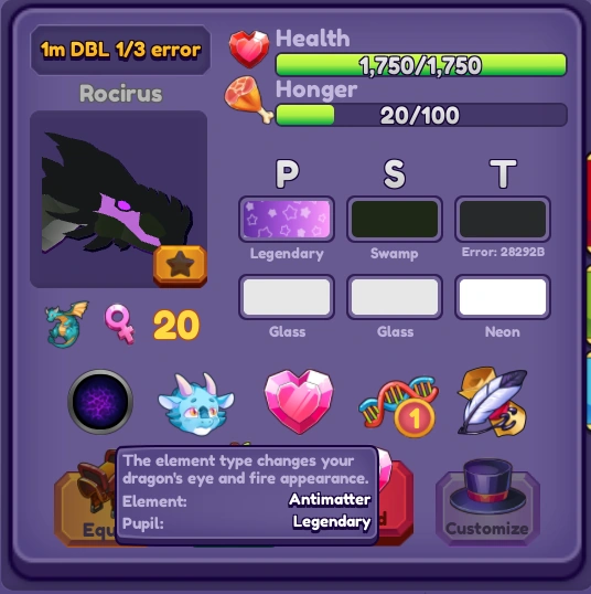 trading pretty dbl error roc | Fandom