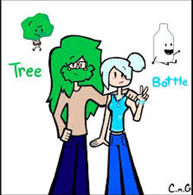 Some humanized bfb characters! | Fandom