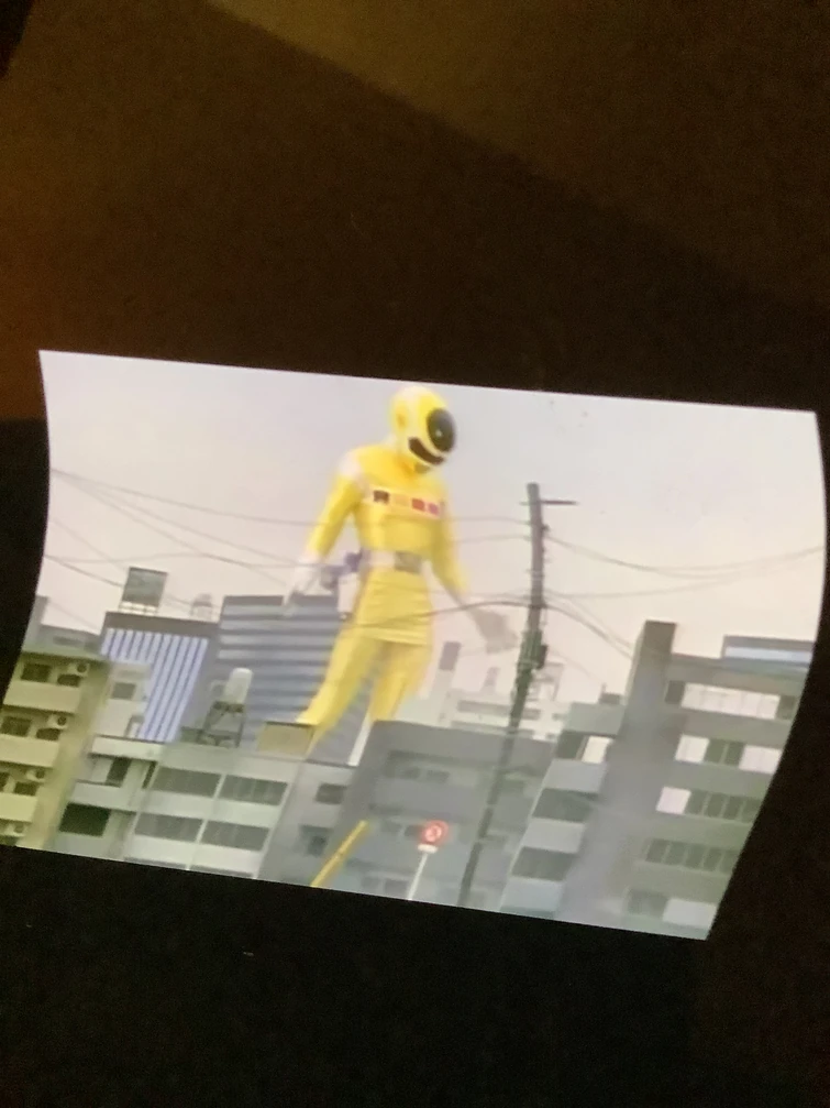 Giant yellow ranger | Fandom