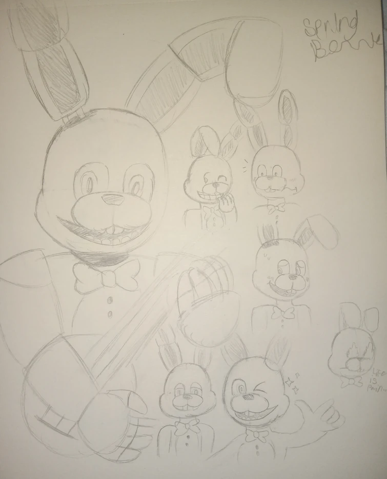Some Spring Bonnie Art | Fandom