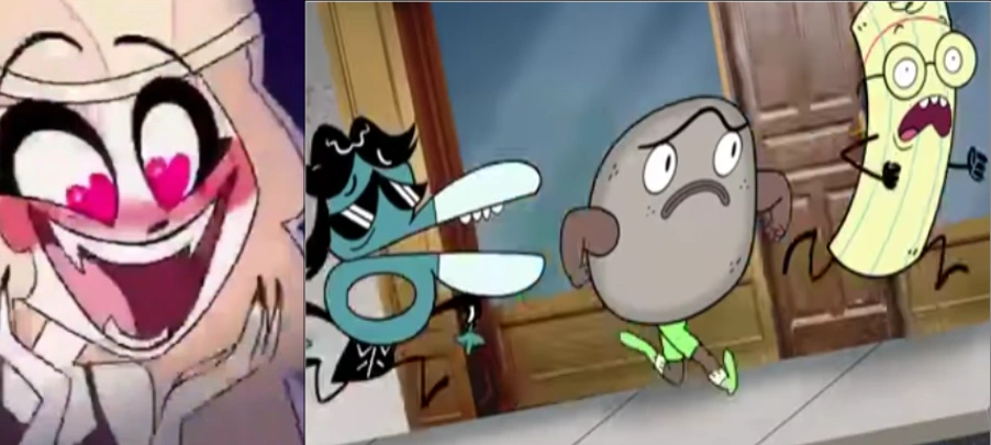 what if the verbalbase Charlie meme x Rock, Paper, and Scissors running ...