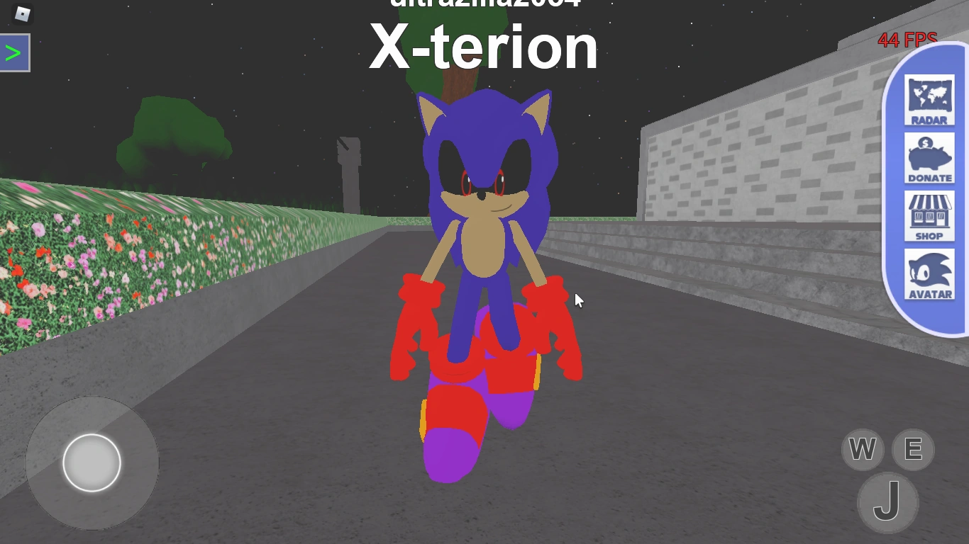 X-terion in sonic pulse roblox (yes its the old ver i just like this ...
