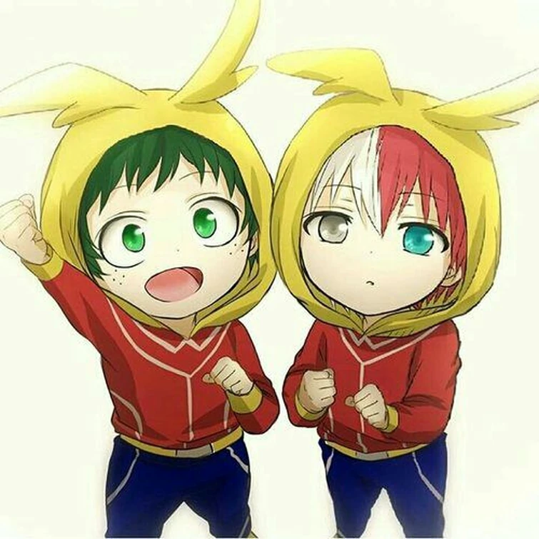 Baby Midoriya AND Baby Todoroki( SO CUTE!!) thanks for all the hearts ...