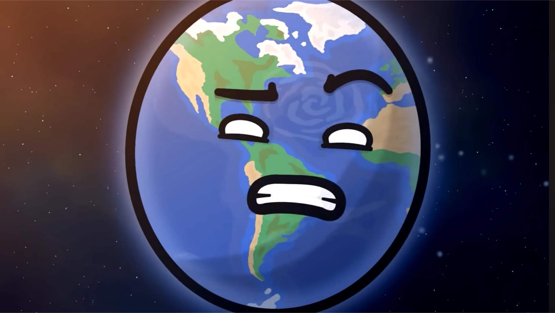 Earth speaks Spanish here, does that mean he can speak every language ...