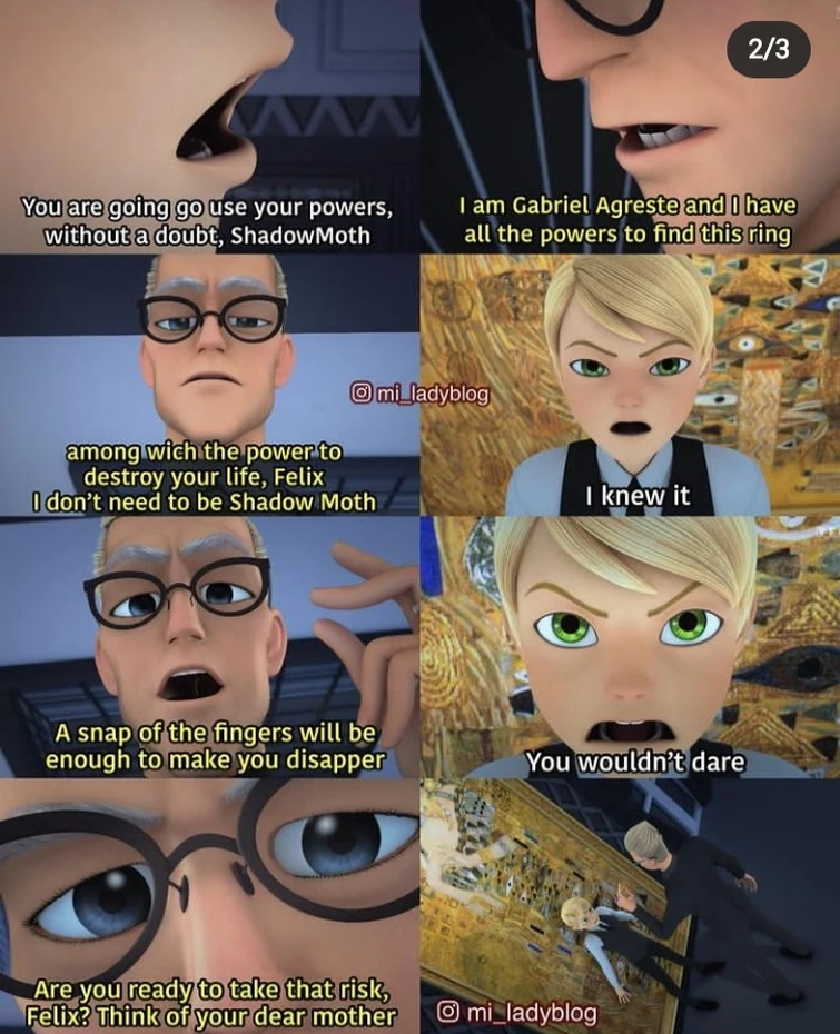 Is Felix A Sentimonster??? According to Gabriel Agreste??? | Fandom