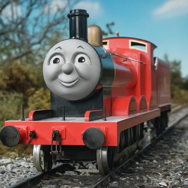 Some AI Generated Images of This Splendid Red Engine | Fandom