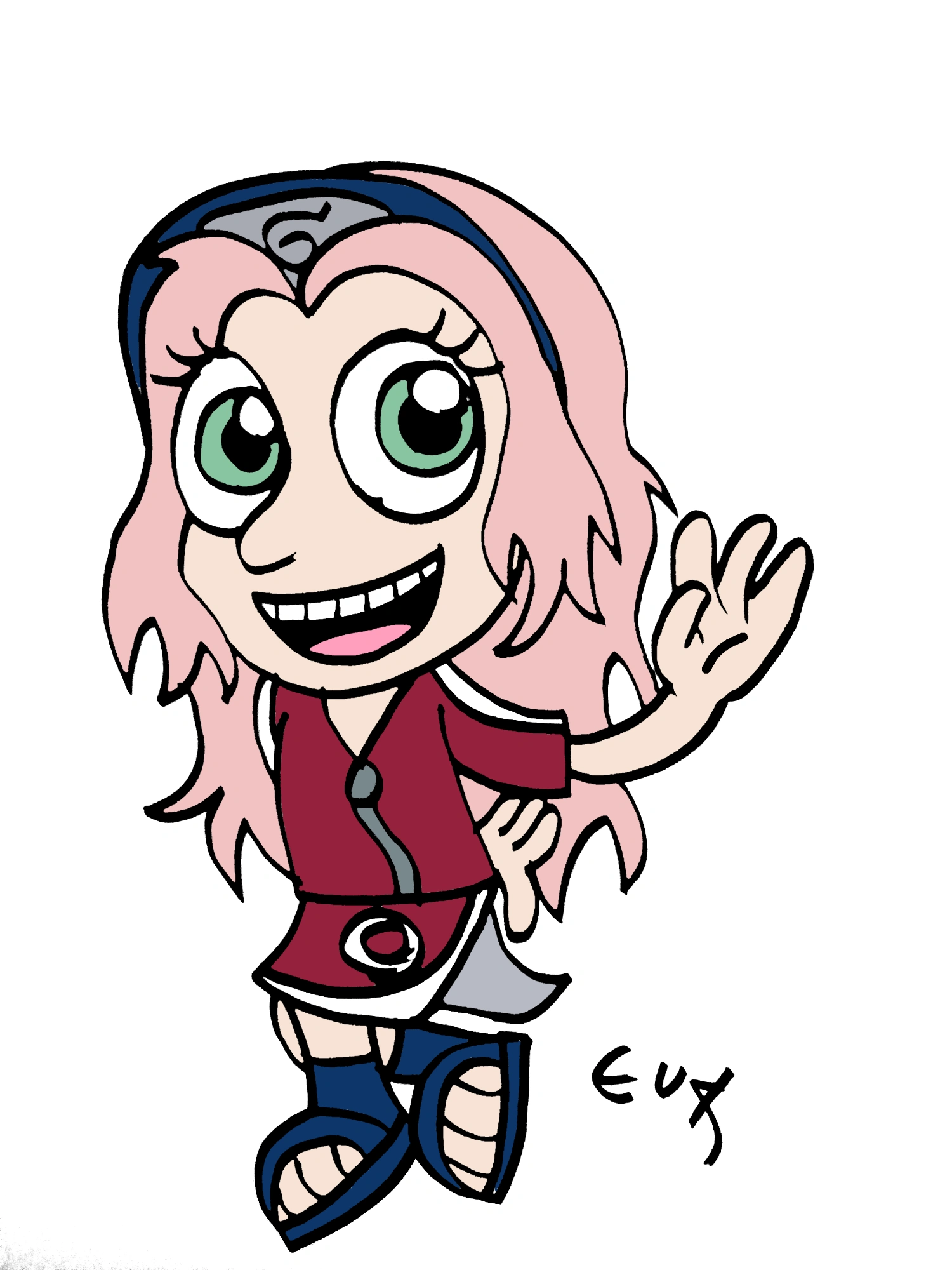 My drawing of Sakura | Fandom