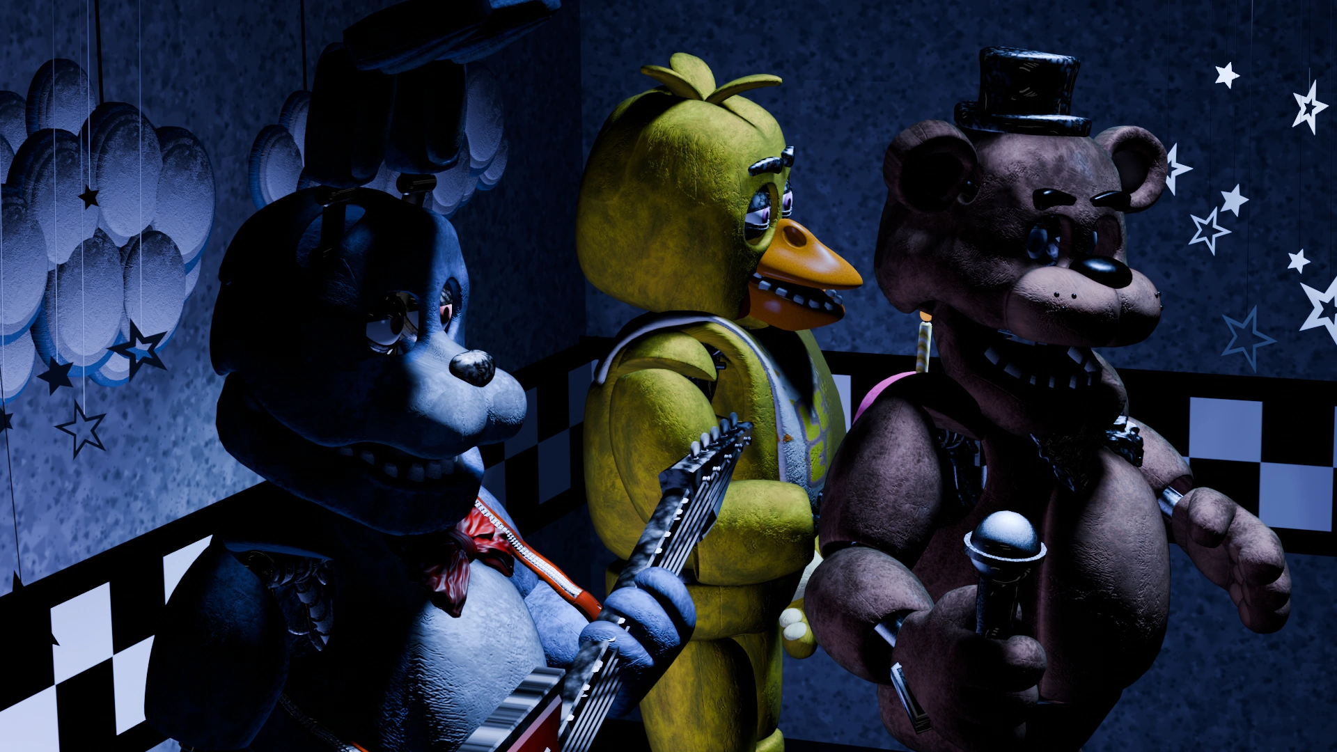The animatronic characters do get a bit quirky at night | Fandom