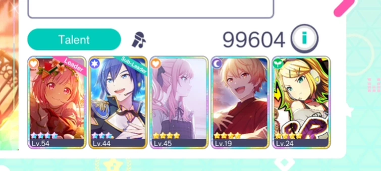 Hi i just wanted advice on how to improve my project sekai team | Fandom