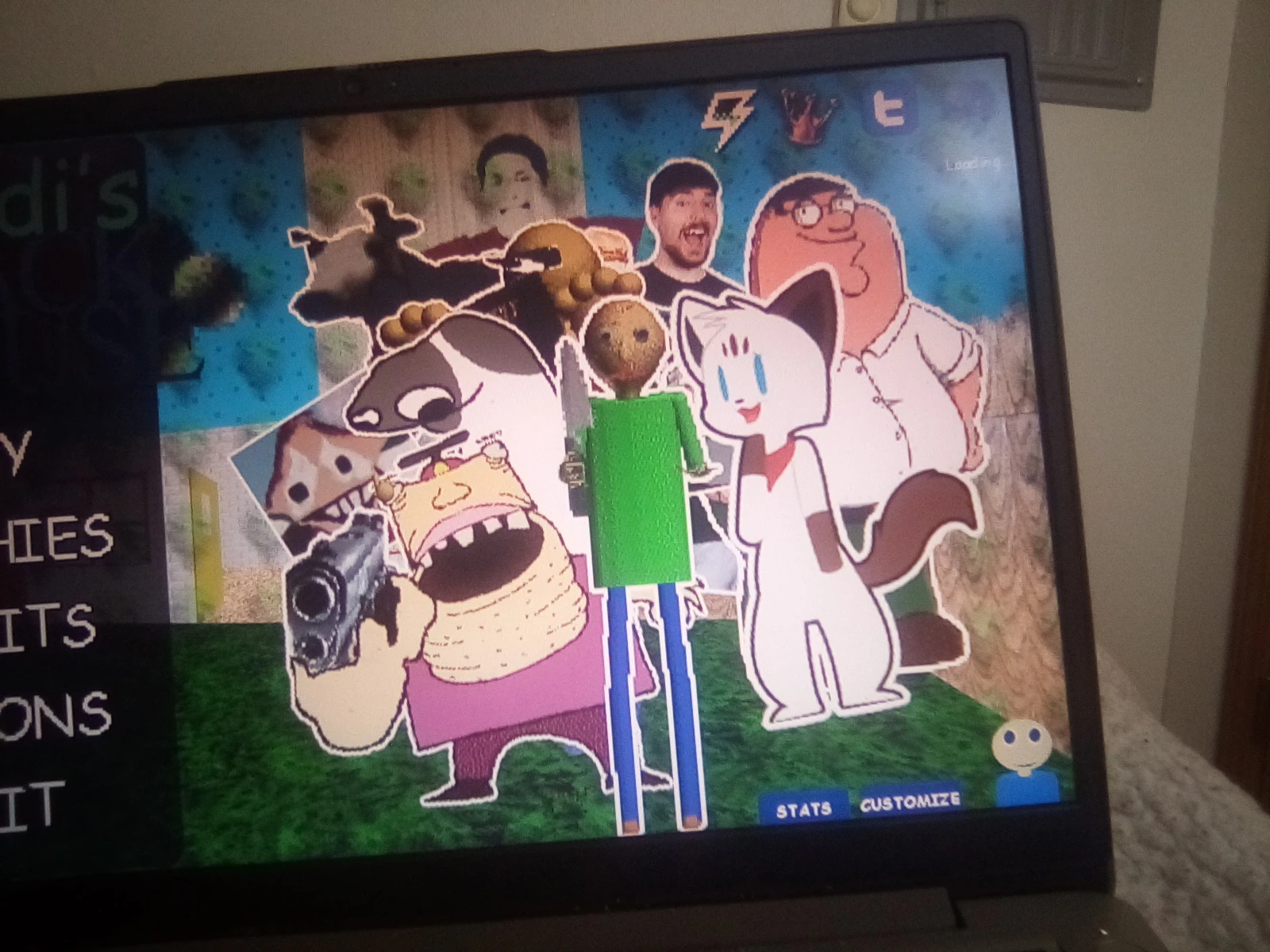 playing the funny raldi game | Fandom