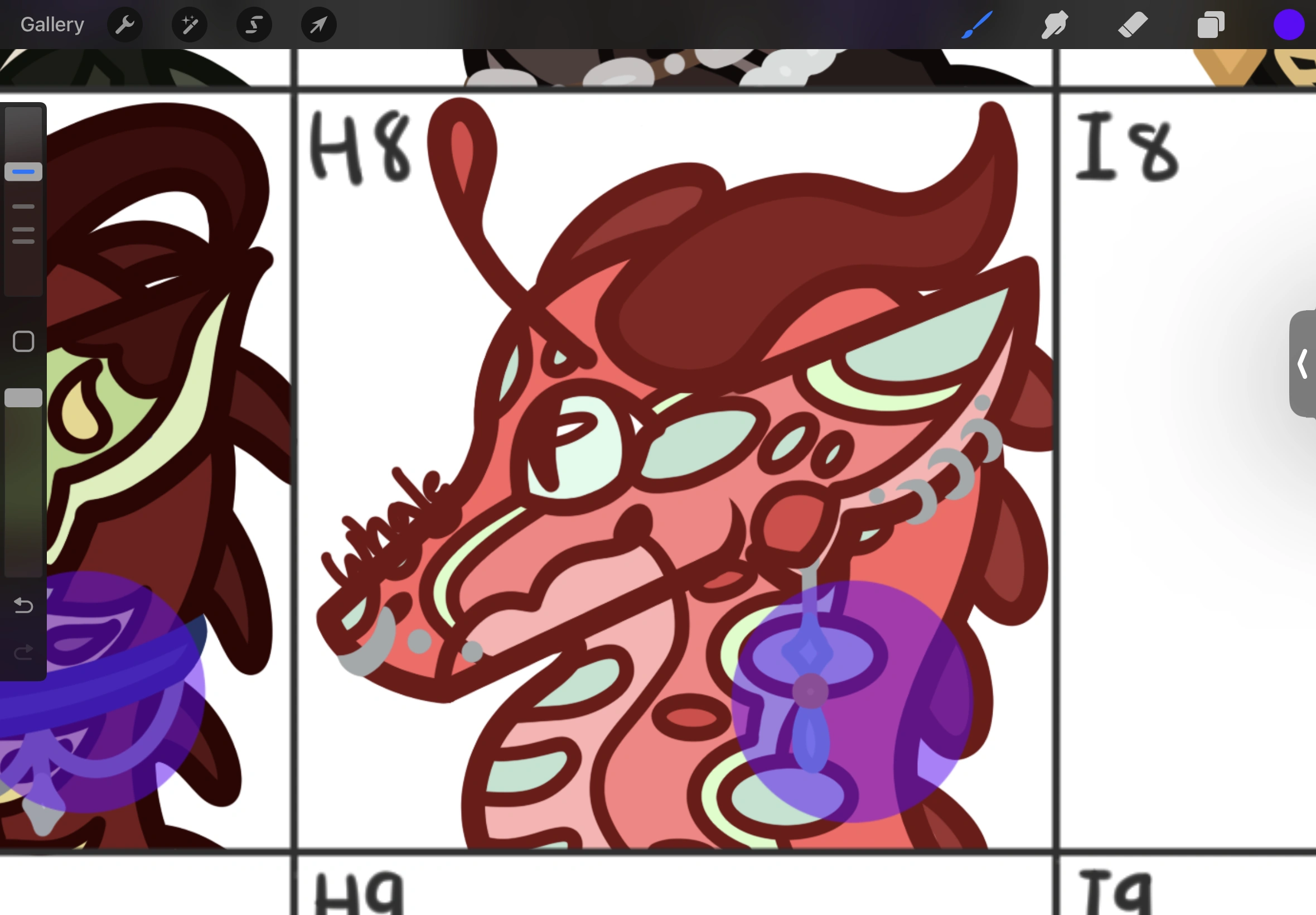 100 hybrid chart day 78 + WIPs | Fandom