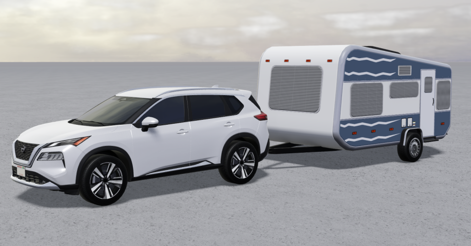 Ooh, a new trailer made by Ivy! (sadly, the 2022 Rogue is just a prop ...