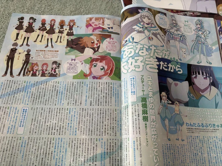 I translated an interview with the producer of Wonderful PreCure ...