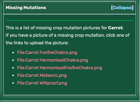literally how do we still have missing carrot mutations 😭 | Fandom
