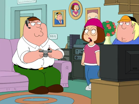 What videogame is Peter playing?? | Fandom
